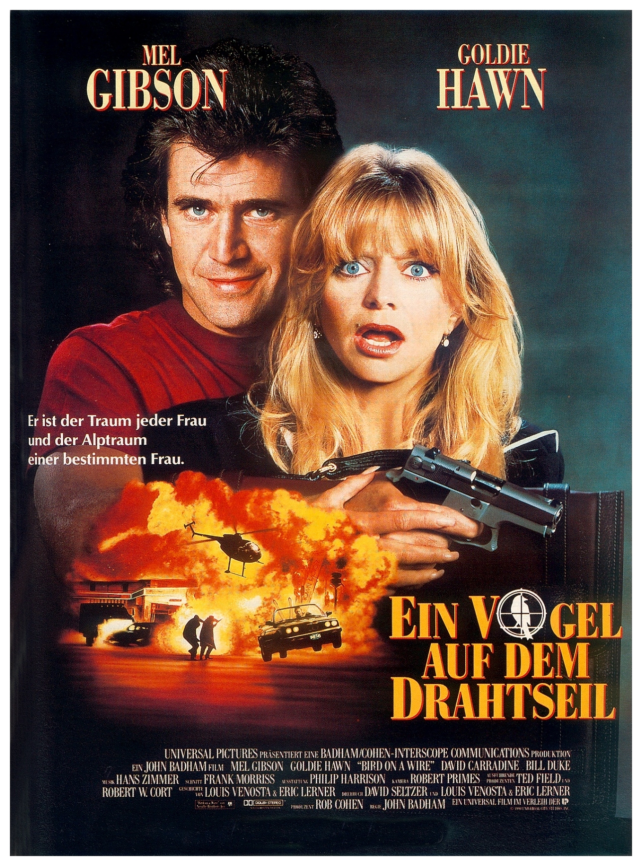 Dos pájaros a tiro (Bird on a Wire) (1989)