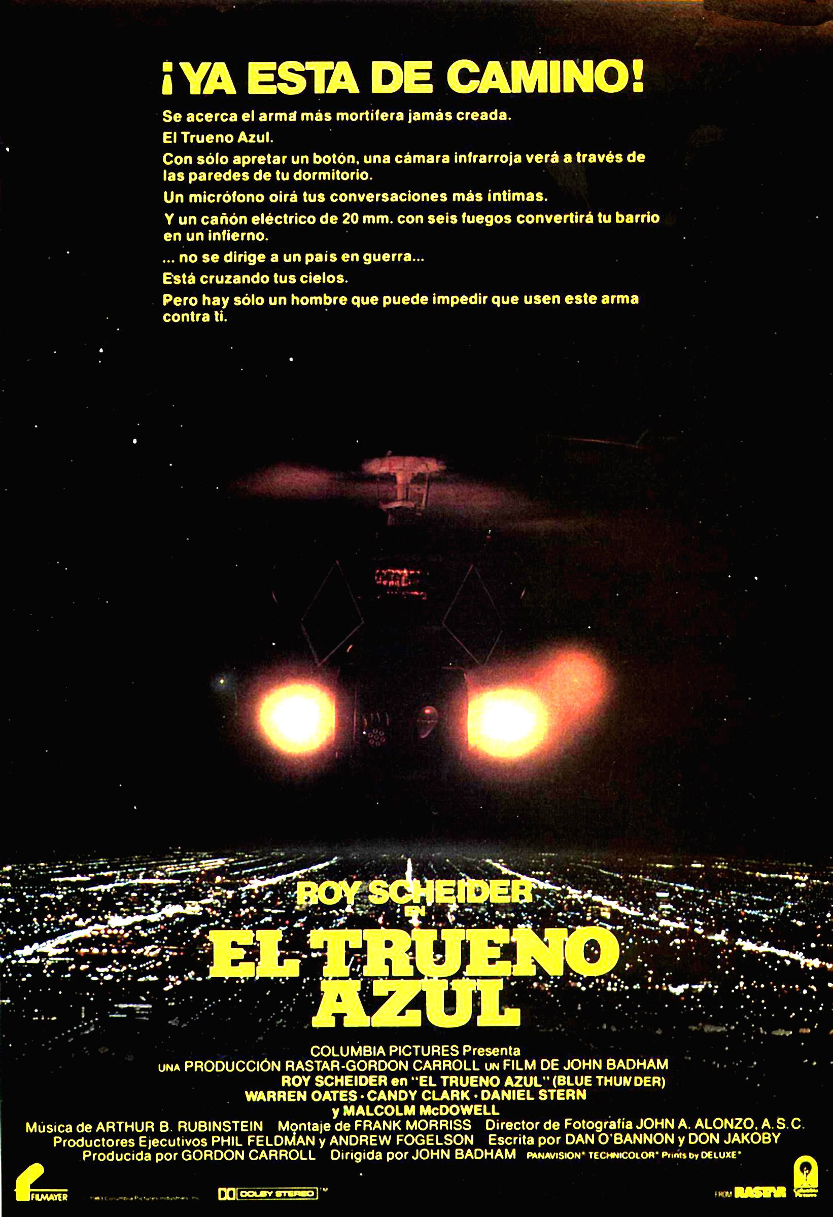 El trueno azul (Blue Thunder) (1982)